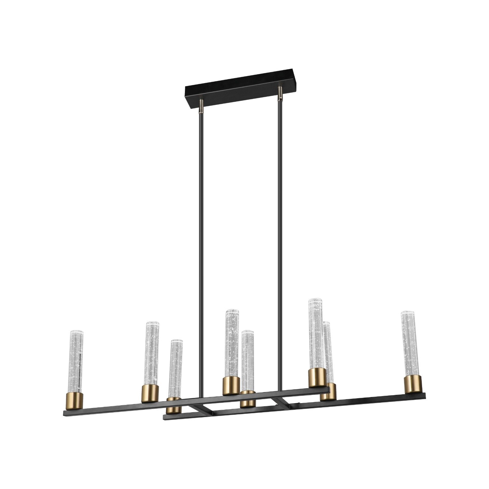 Lampara Moderna de Techo Rectangular LED